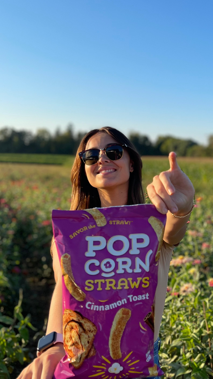 Pop Corn Straws